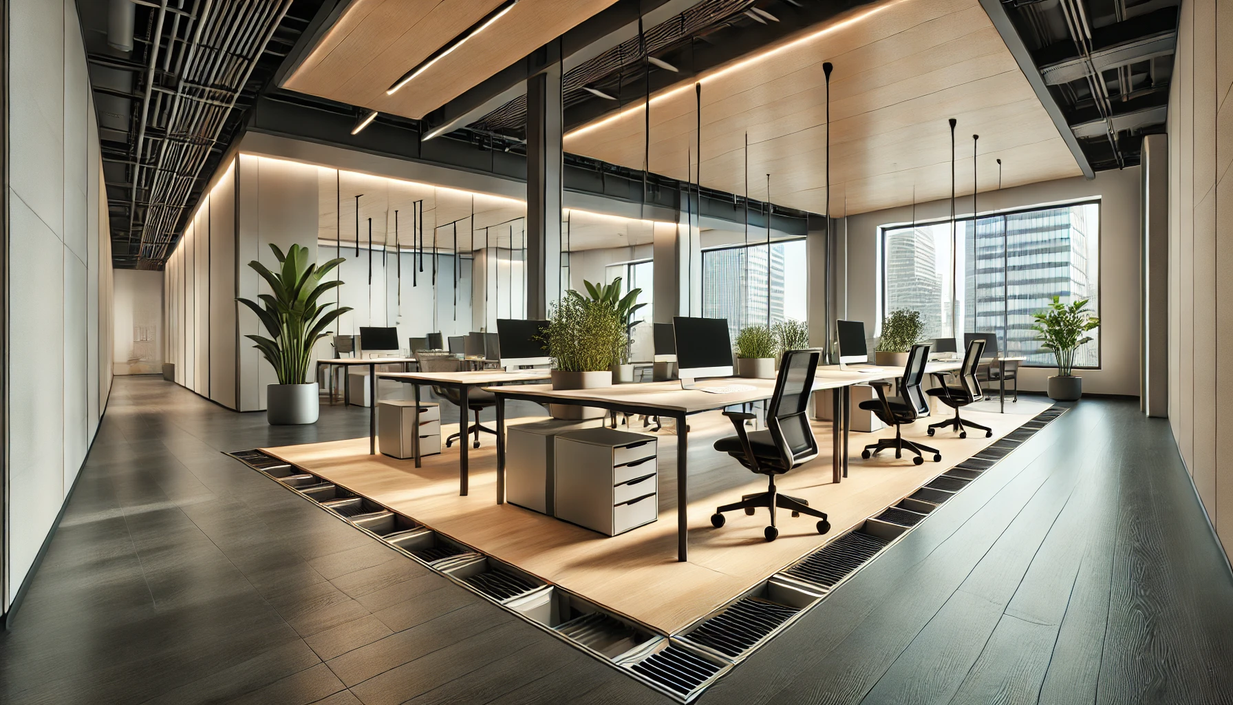 How to Create a Modern Office Space with Raised Flooring